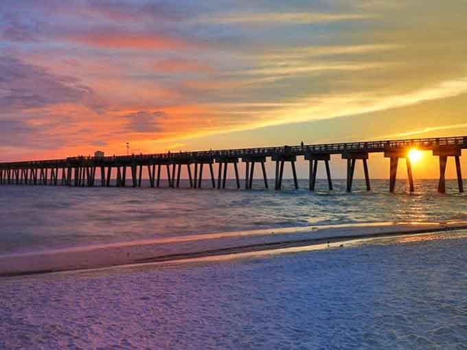 Sunsets like this are free, which is exactly the kind of math retirees appreciate most.