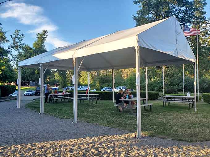 Every great racing venue needs a spot to relax between laps and plan your comeback strategy.