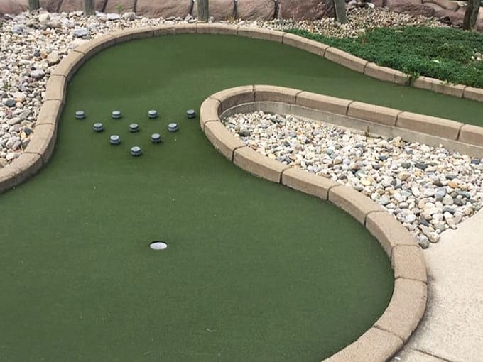 Strategic obstacles that'll make you think twice before just whacking the ball and hoping for magic.
