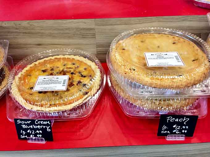 Whole pies ready to go home with you, because sometimes a slice just won't cut it.