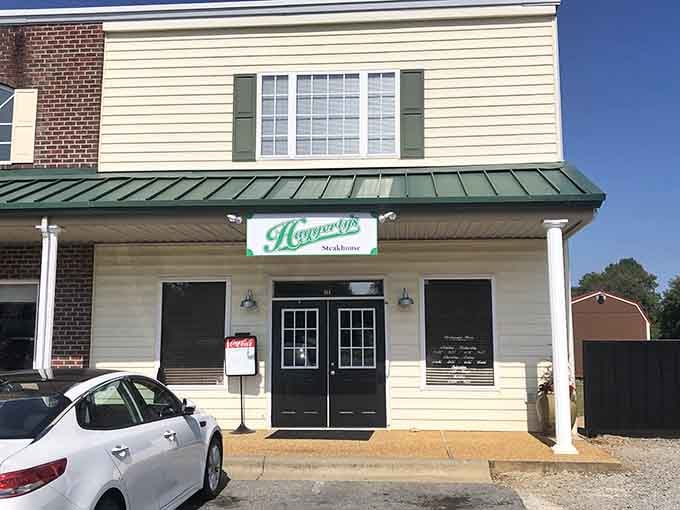 Haggerty's storefront stands ready to serve locals who remember when customer service actually meant something real.