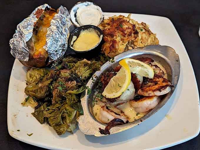 The seafood sampler: for people who refuse to choose favorites and honestly, who can blame them?