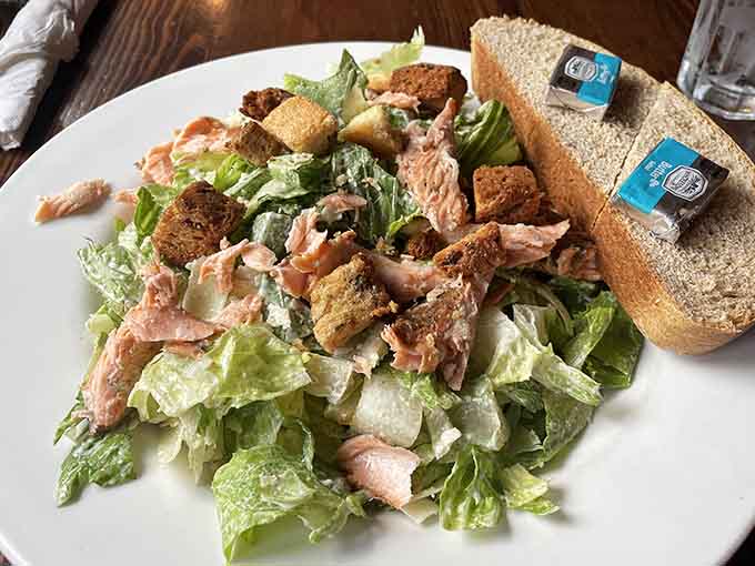Caesar salad with actual substance, because even your vegetables deserve to feel like they're on vacation.