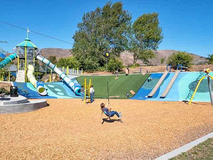 Playgrounds designed when people still believed kids should actually play outside &ndash; revolutionary concept, really.