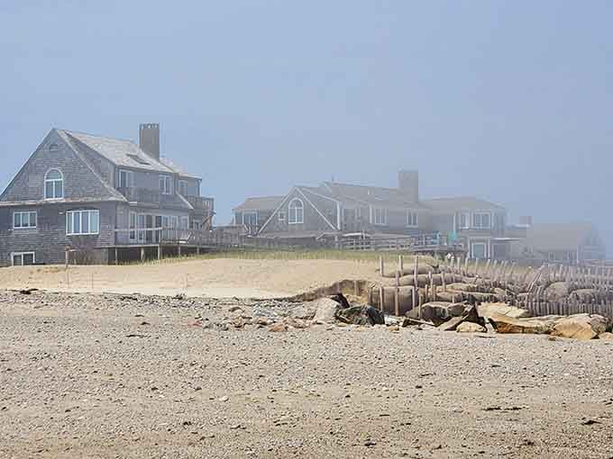 Fog rolling across the beach creates an atmosphere so moody and mysterious, Stephen King probably vacations here for inspiration.