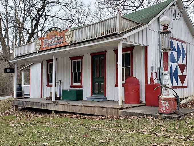 This historic store looks like it stepped straight out of a time machine's gift shop.