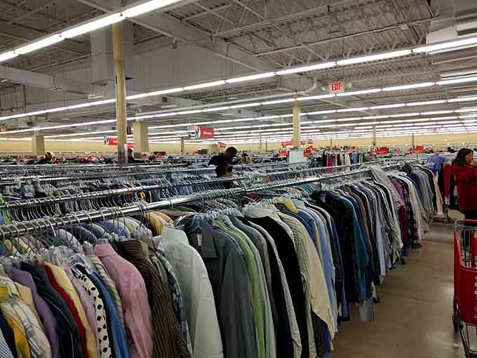 The sheer variety here rivals any department store, minus the guilt of paying full price for anything.