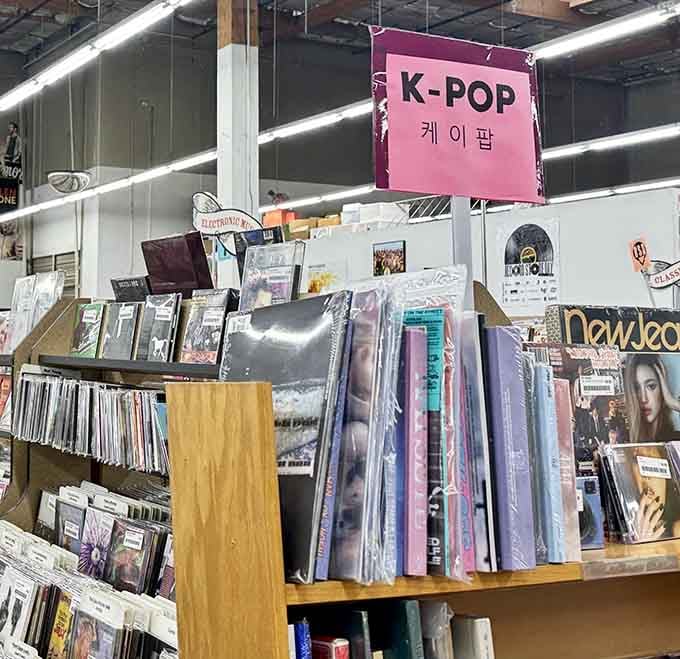 K-pop gets its own dedicated space, because great music stores recognize all genres deserve respect.