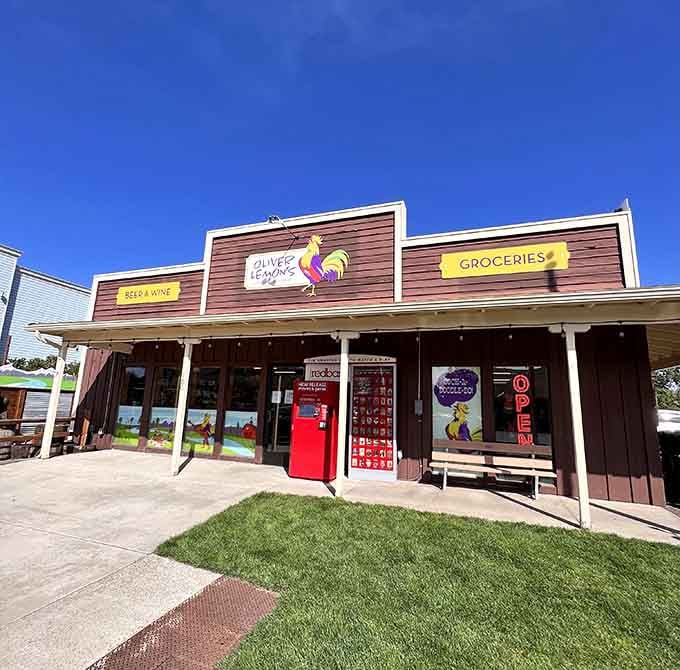 Oliver Lemon's storefront radiates that quirky small-town charm that makes you want to explore every single shop on the block.