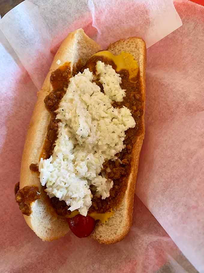 Coleslaw on a hot dog might sound unusual until you taste it, then suddenly it's the only way forward.