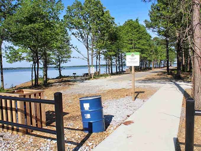 Smooth pathways make exploring easy, proving accessibility and natural beauty can coexist beautifully here.