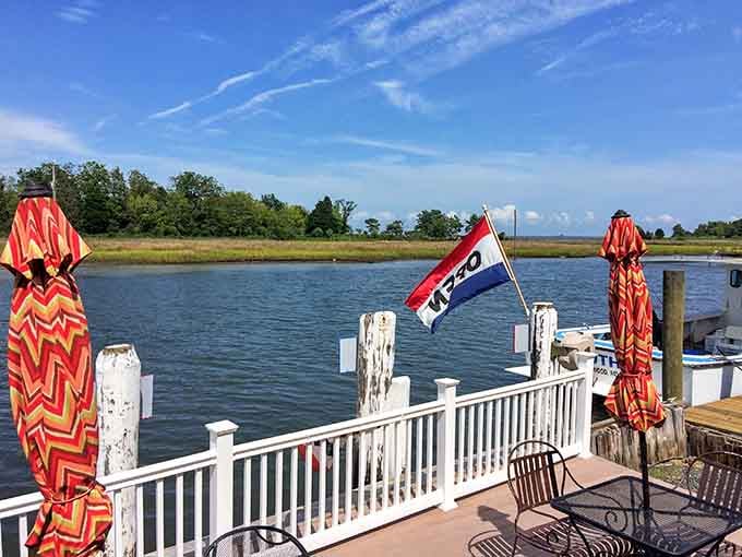 Waterfront dining spots where the view competes with the crab cakes for your undivided attention.