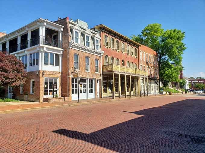 These historic storefronts have witnessed everything from horse-drawn carriages to electric cars passing by their doors.