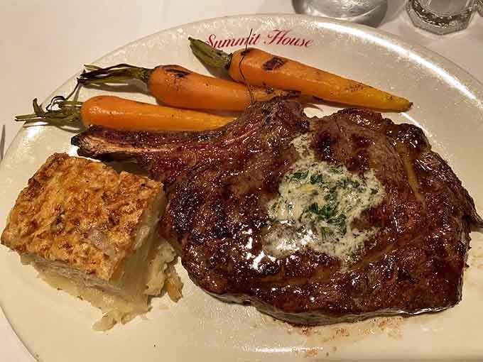 That ribeye with herb butter could make a vegetarian reconsider their entire life philosophy, just temporarily though.