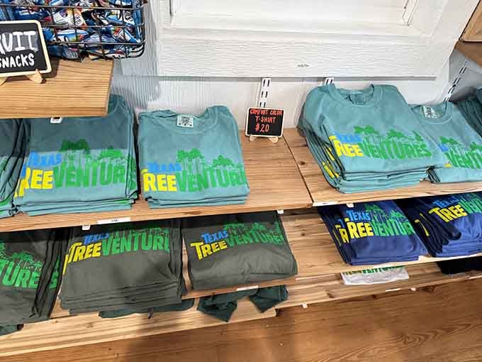 Wear your accomplishment proudly with merchandise that says you conquered the canopy and lived to brag about it.