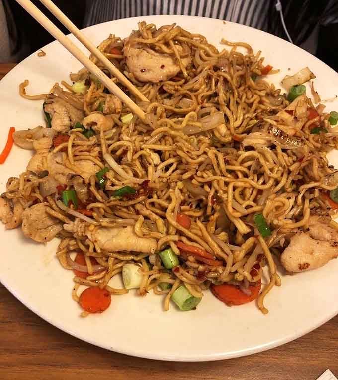 Hong Kong-style noodles with chicken that'll have you planning your next visit before you've finished this one.