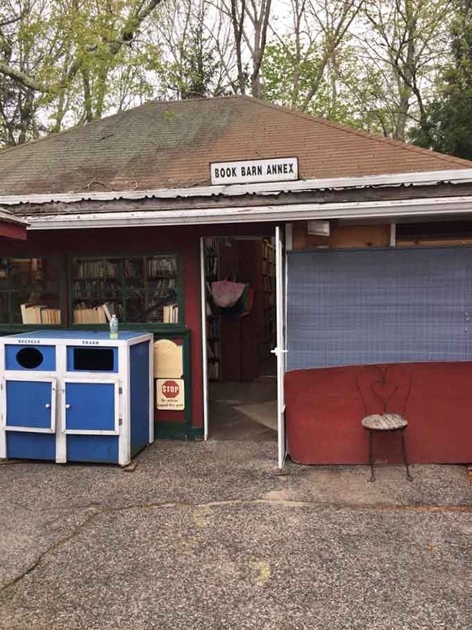 The Book Barn Annex exists because one building of books is never quite enough for true believers.
