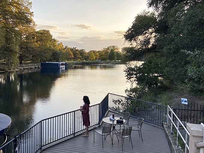 Golden hour at the dock, where the day's adventures begin and Instagram dreams come true.