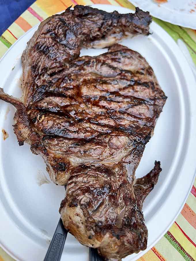 This rib-eye proves The Place isn't just resting on its seafood laurels, it's conquering land and sea with equal enthusiasm.