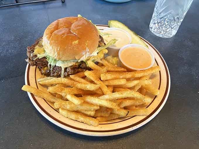 When one patty isn't enough, double down on that smashed burger perfection and never look back at your choices.