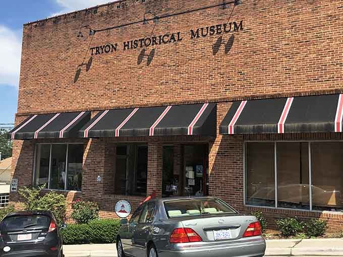 The Tryon History Museum preserves local heritage in a building that's practically a historical artifact itself, beautifully maintained.