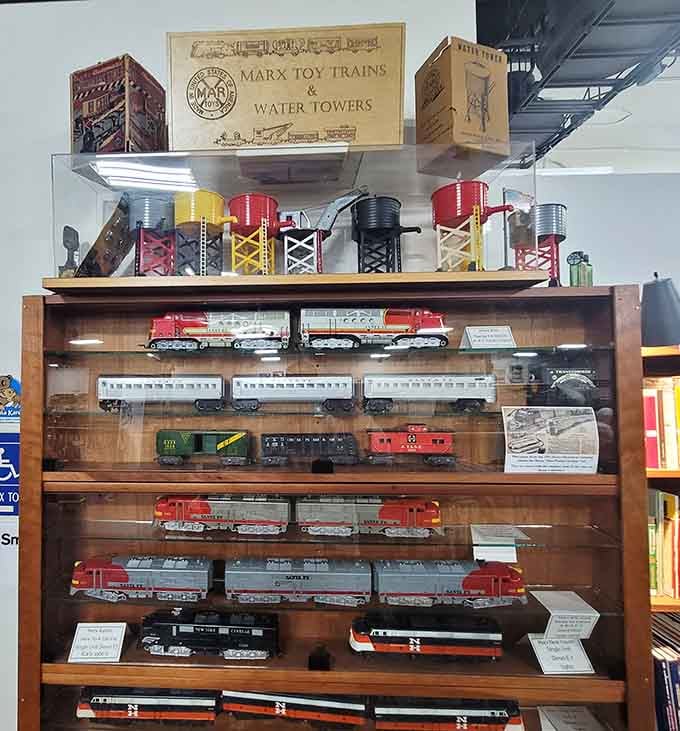 Marx toy trains and colorful water towers prove that collecting isn't just a hobby, it's an art form.