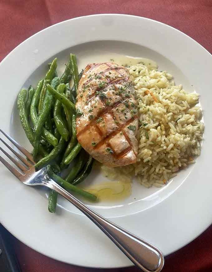Perfectly grilled salmon that makes you forget every dry, disappointing fish dish from your past forever.
