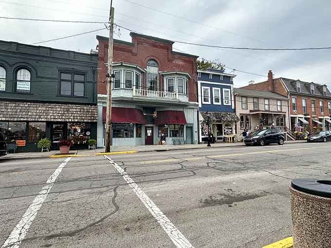 Architecture buffs, feast your eyes on this perfectly preserved streetscape that Instagram dreams are made of.