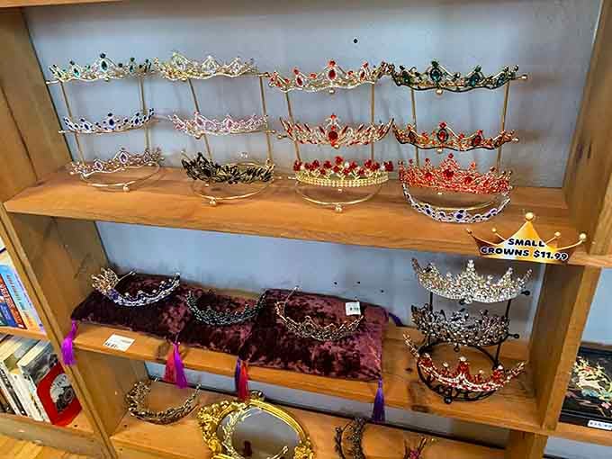 Every reader deserves to feel like royalty, and these whimsical crowns make that fantasy delightfully tangible.