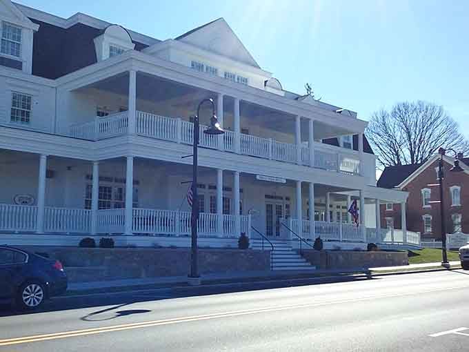 Mills Park Hotel stands like a grand dame who's seen it all and still knows how to throw a party.