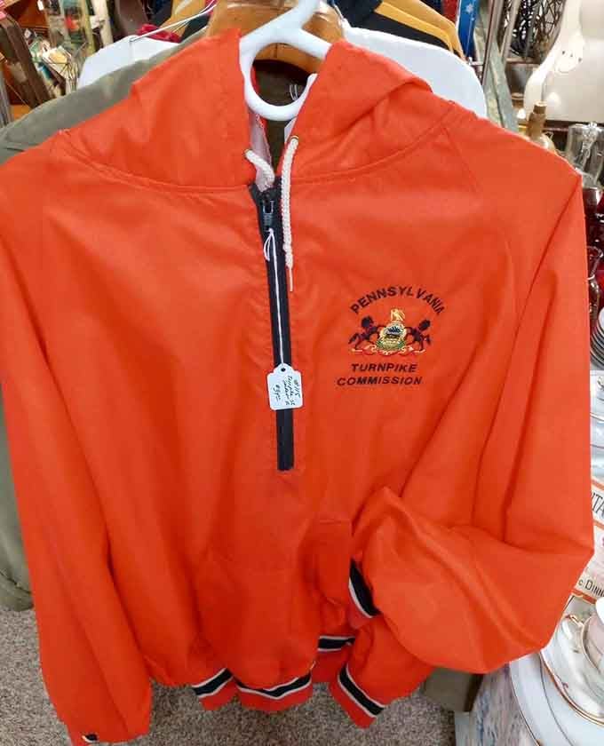 Someone actually wore this Pennsylvania Turnpike Commission jacket to work every single day back then.