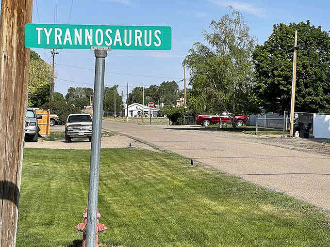 A street named Tyrannosaurus tells you this town has a sense of humor about its prehistoric neighbors and ancient past.