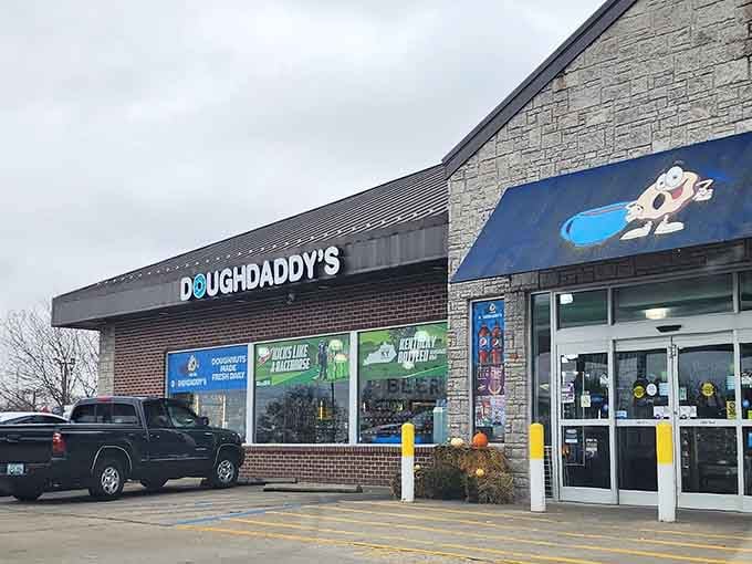 That cartoon cow diving into a coffee cup is pure whimsy—like Saturday morning cartoons met your breakfast cravings.