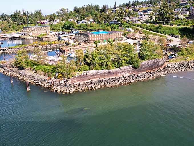 Where land meets sea in perfect harmony, this waterfront peninsula creates its own peaceful world worth discovering.