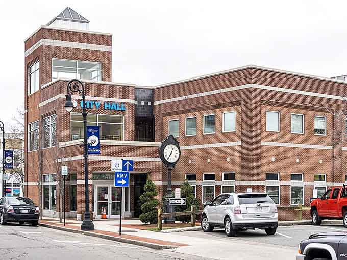 When a town builds a beautiful city hall, you know they care about community&mdash;and usually about good food too.