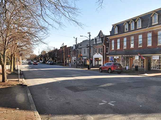 Wide streets and historic architecture define Chestertown's downtown, where colonial elegance remains refreshingly intact.