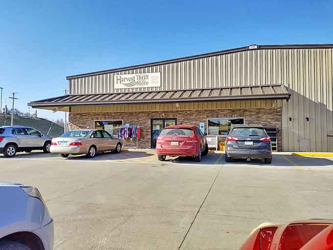When the parking lot fills up like this, you know the locals have discovered something special worth returning for.