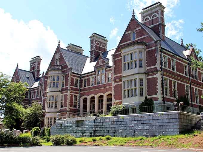 Victorian architecture rises like a castle, reminding us that some buildings are simply too magnificent to tear down.