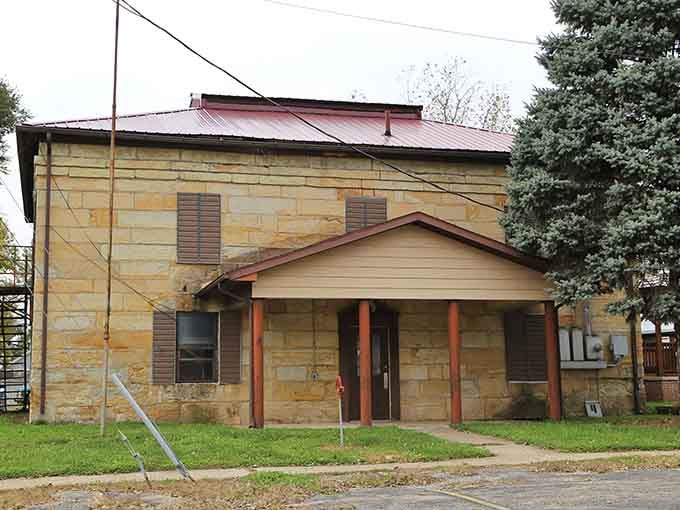 Historic buildings wear their age like badges of honor, standing proud through generations of quiet Ohio living.