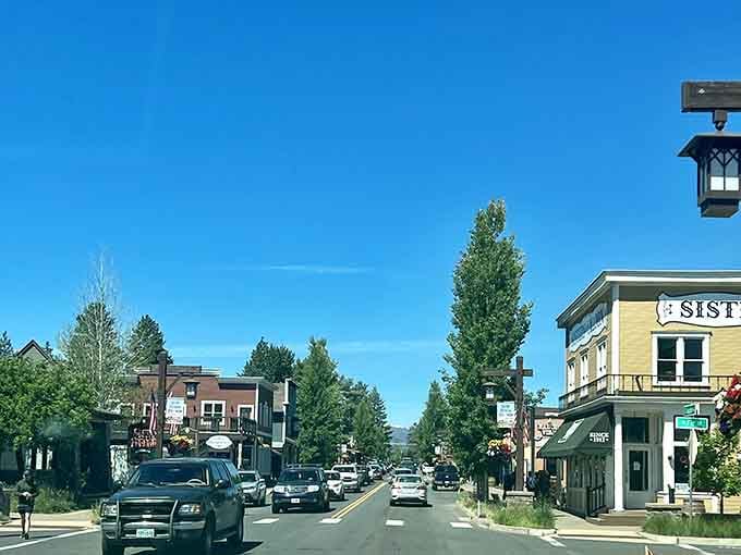 Tree-lined streets lead through this charming mountain town where the Old West meets modern mountain living.