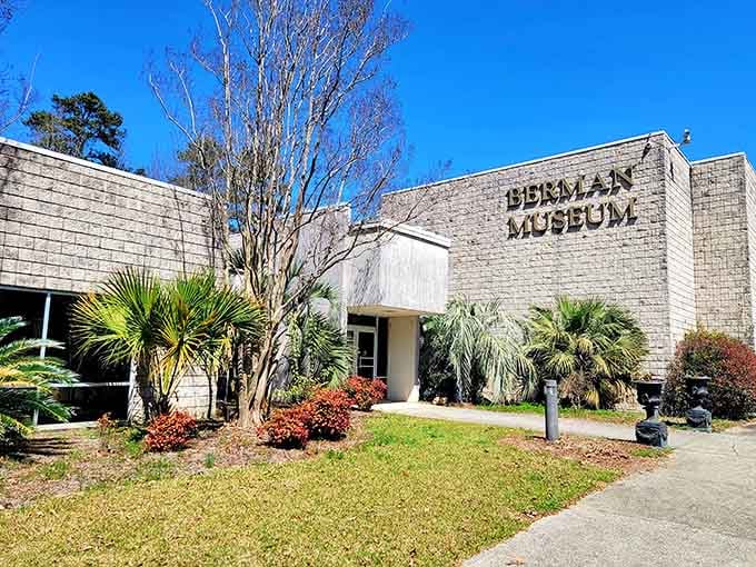 The Berman Museum houses world history in a building that won't intimidate you before you even walk in.