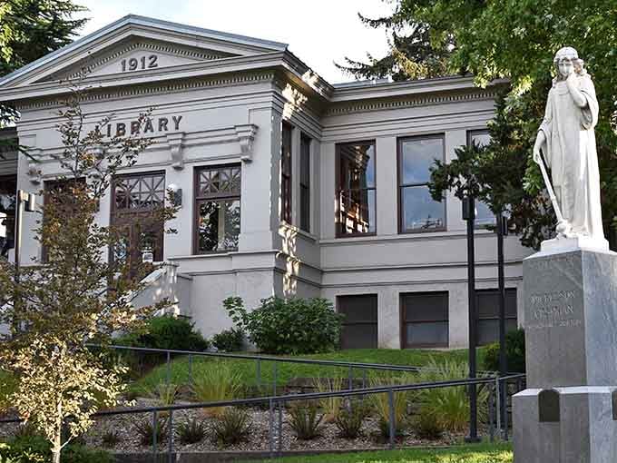 Ashland's 1912 Library stands as a beautiful reminder that some things, like books and classical architecture, never go out of style.