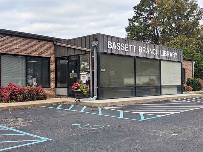 The Bassett Branch Library serves as community anchor, offering more than books in a place where neighbors actually care about each other.
