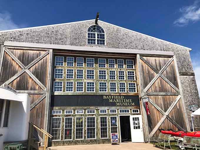 The Maritime Museum sits ready to tell you tales of storms, shipwrecks, and the hardy souls who braved these waters.