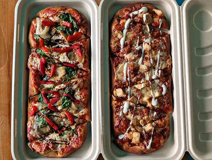Flatbread pizza that pairs perfectly with craft beer, because some combinations are just meant to be together.