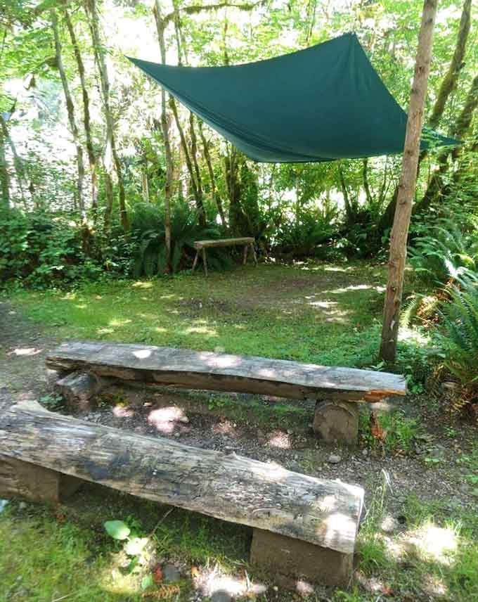 Shaded benches offer respite for weary time travelers who forgot that medieval life involved considerable walking everywhere.