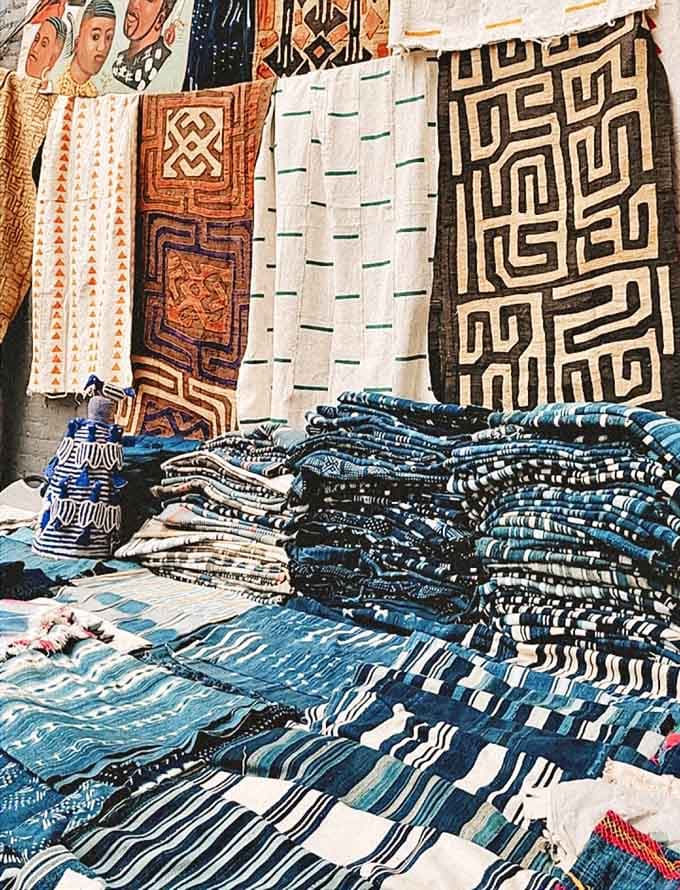 Textiles in geometric patterns bring global style to your space without requiring an international flight or jet lag.
