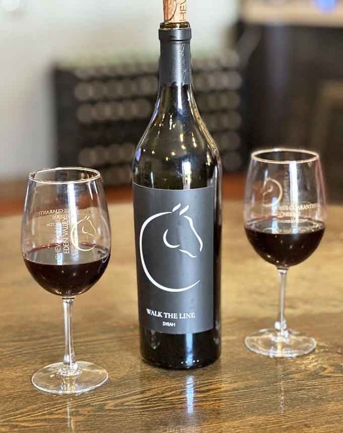 That horse logo on the bottle isn't kidding around - this wine means serious business in a glass.