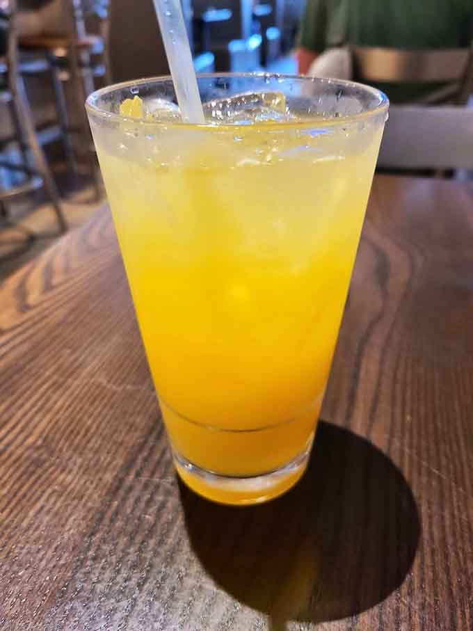 Sunshine in a glass, this mimosa sparkles with the promise of a leisurely brunch worth savoring slowly.