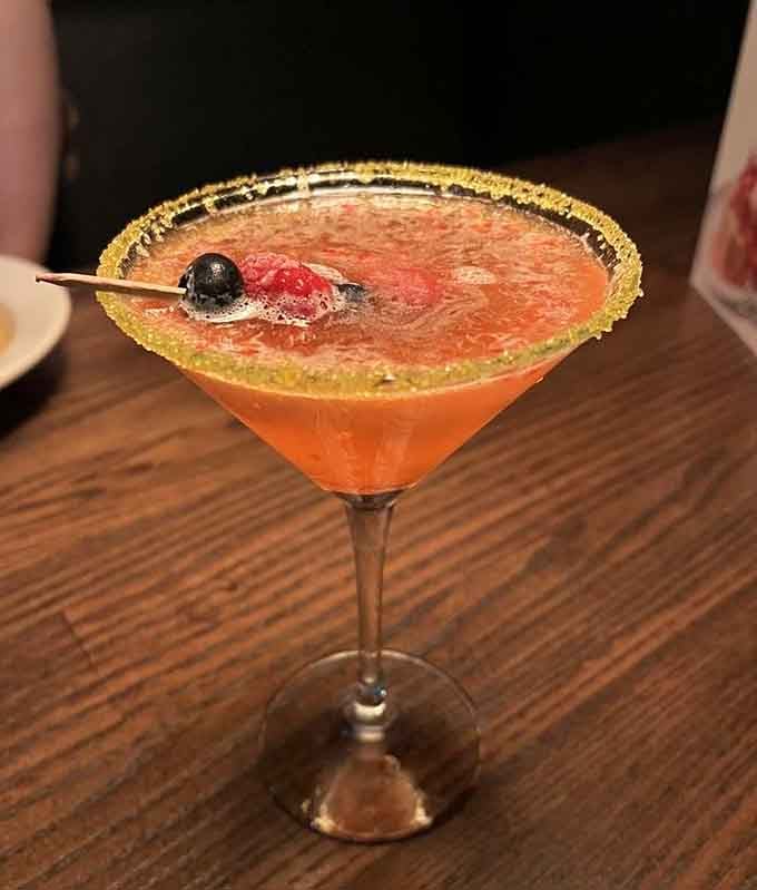 The Southern Belle cocktail brings more color to the table than a Kentucky sunset in springtime.